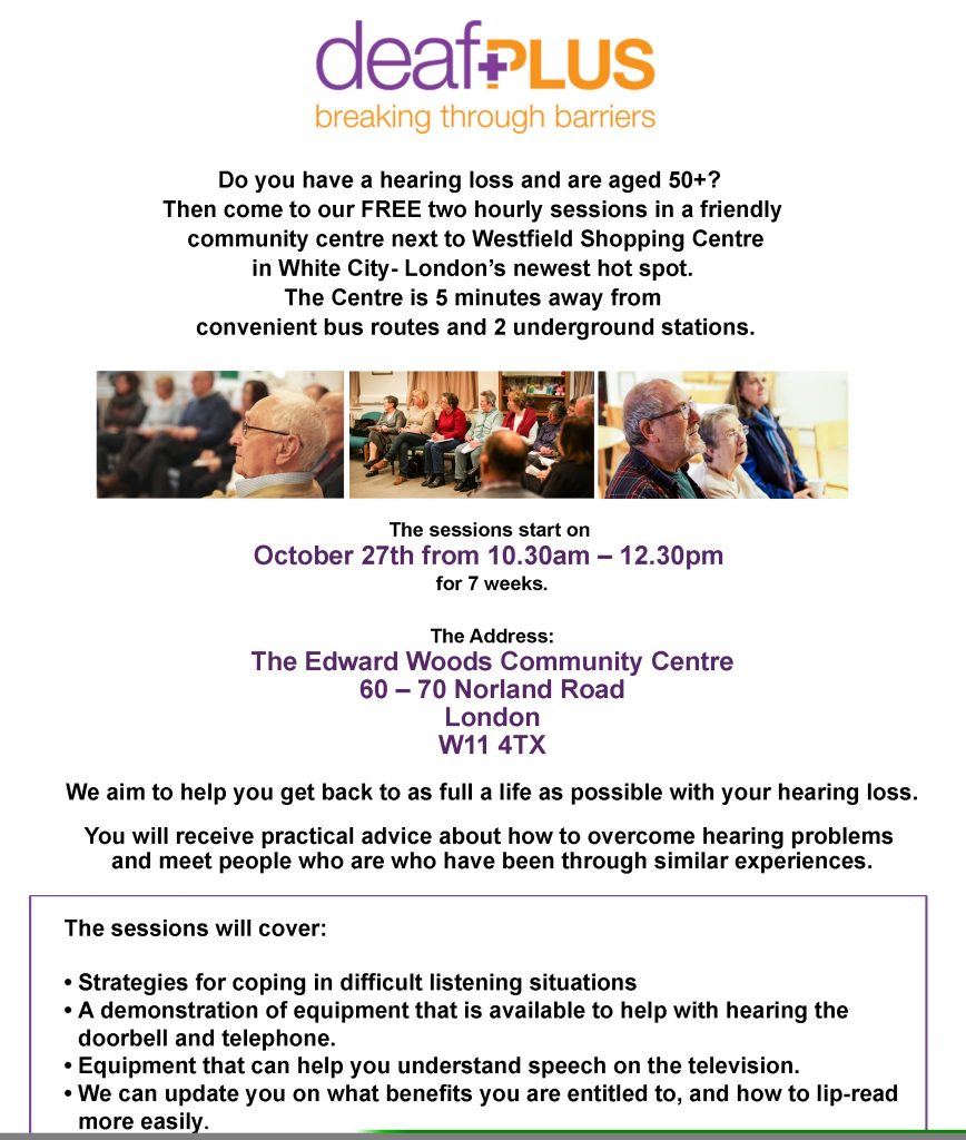 DeafPlus Free two hourly sessions – Sobus